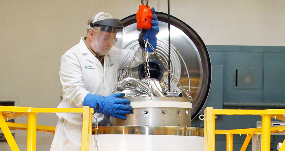 Cryogenic NDT - Aircraft Engine Overhaul